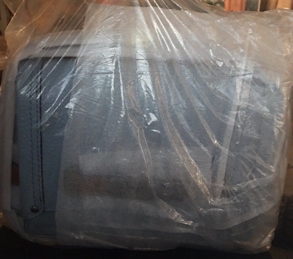 NEW Coach 53107 Swagger Wristlet In Colorblock Pebble Leather ...