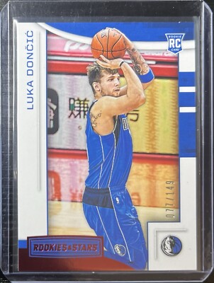 Luka Doncic 2018-19 Chronicles Rookies & Stars Jersey Number 77/149 ...