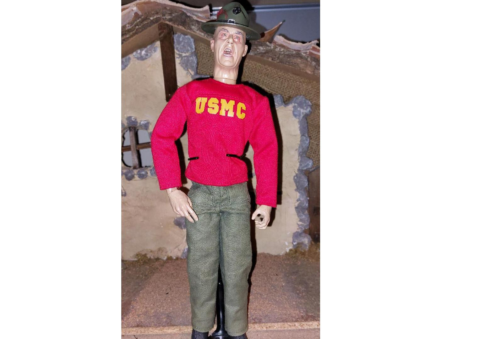 1/6 Sideshow Collectibles USMC Drill SergeantR. Lee Ermey Full Metal ...