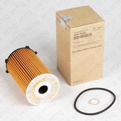 New Hyundai Kia Oil Filter (1PC) 26320-3CAA0 | eBay