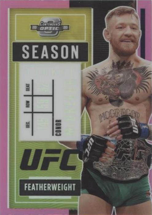 2021 Panini Chronicles UFC - Contenders Optic Season Ticket Conor ...