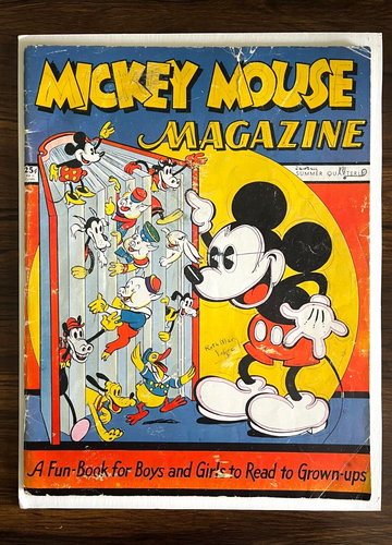 Mickey Mouse Comic Magazine Vol 1 No 1, 1935 1st APPEARANCE OF MICKEY ...