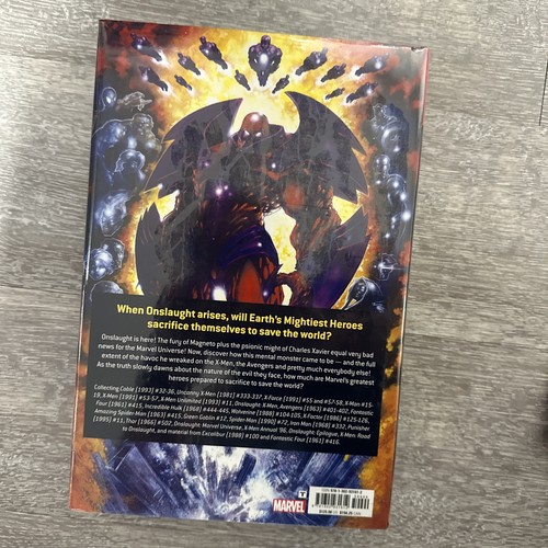 X-men/Avengers Onslaught Omnibus Marvel HC OOP Sealed | eBay