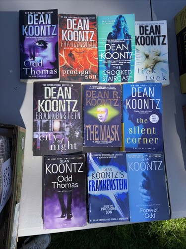 Lot of 10 Dean Koontz paperback books see pics lot #2 | eBay
