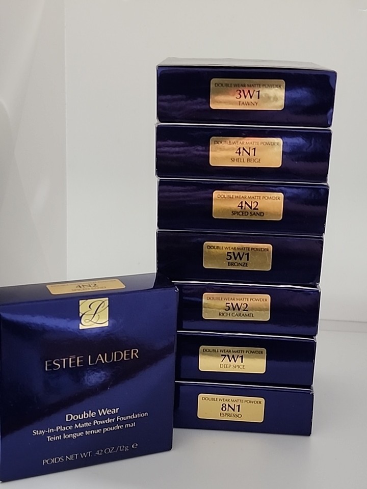 Estee Lauder Double Wear Stay-in-Place Matte Powder Foundation NIB ...