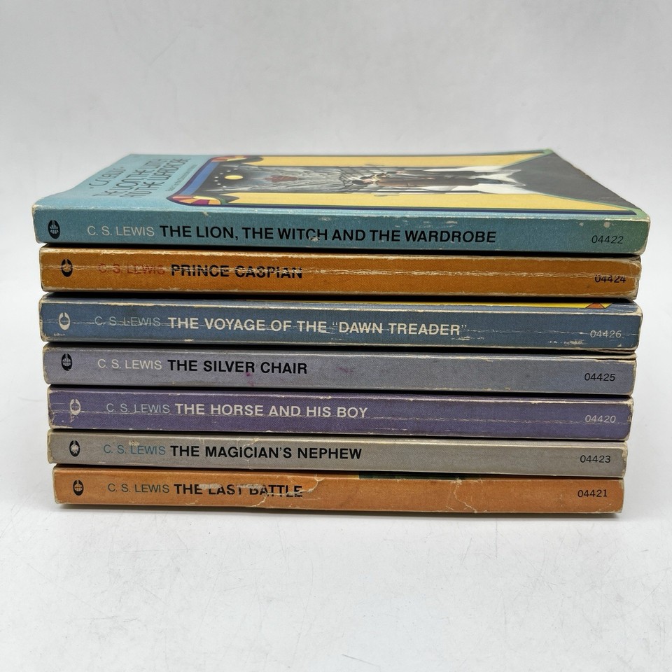 CS Lewis Chronicles of Narnia PBK 7 Book Series 1972-1973 PBK | eBay