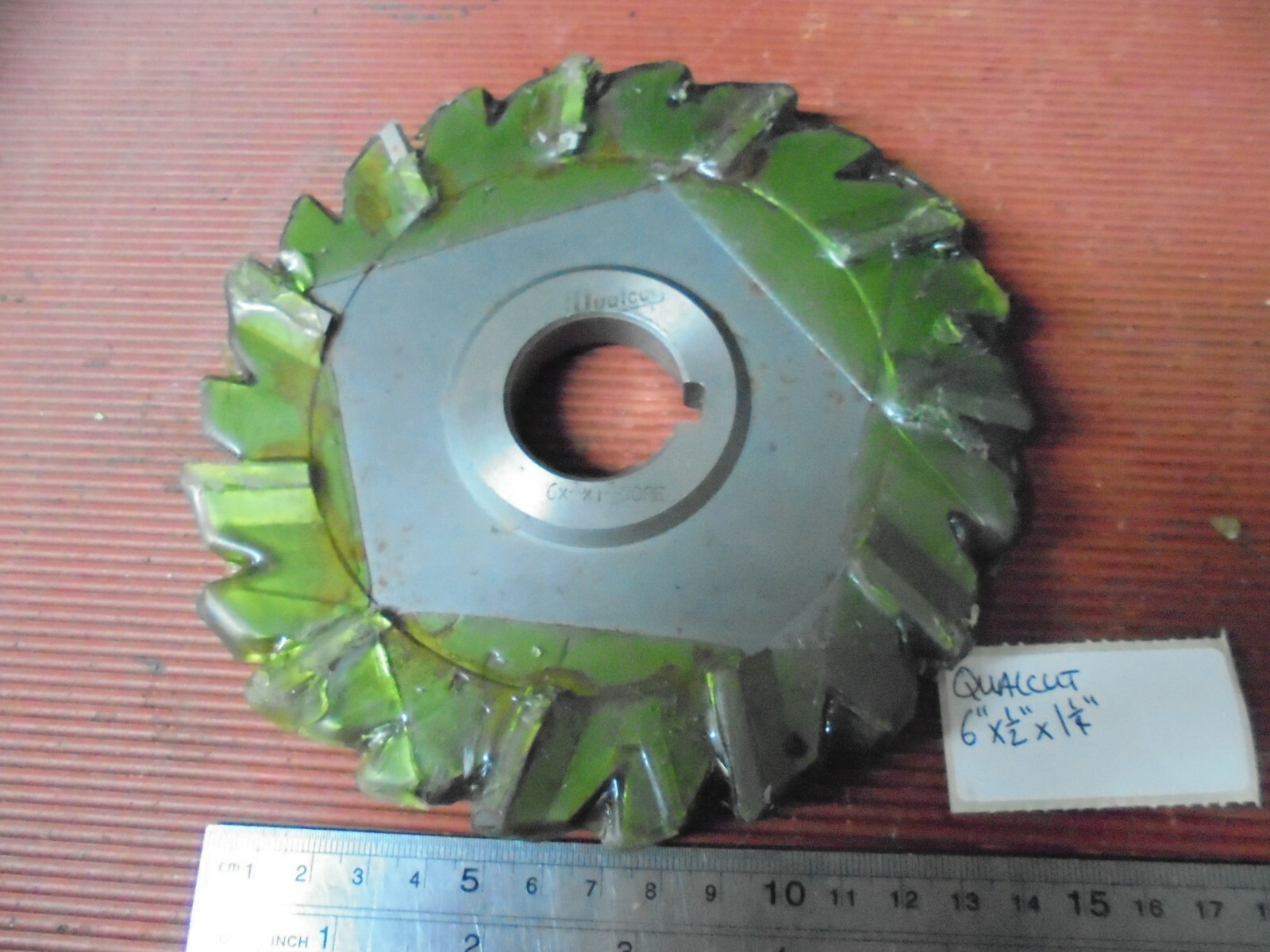 Horizontal Milling Cutter - Made by Qualcut - 6" x 1/2" x 1 1/4" | eBay UK