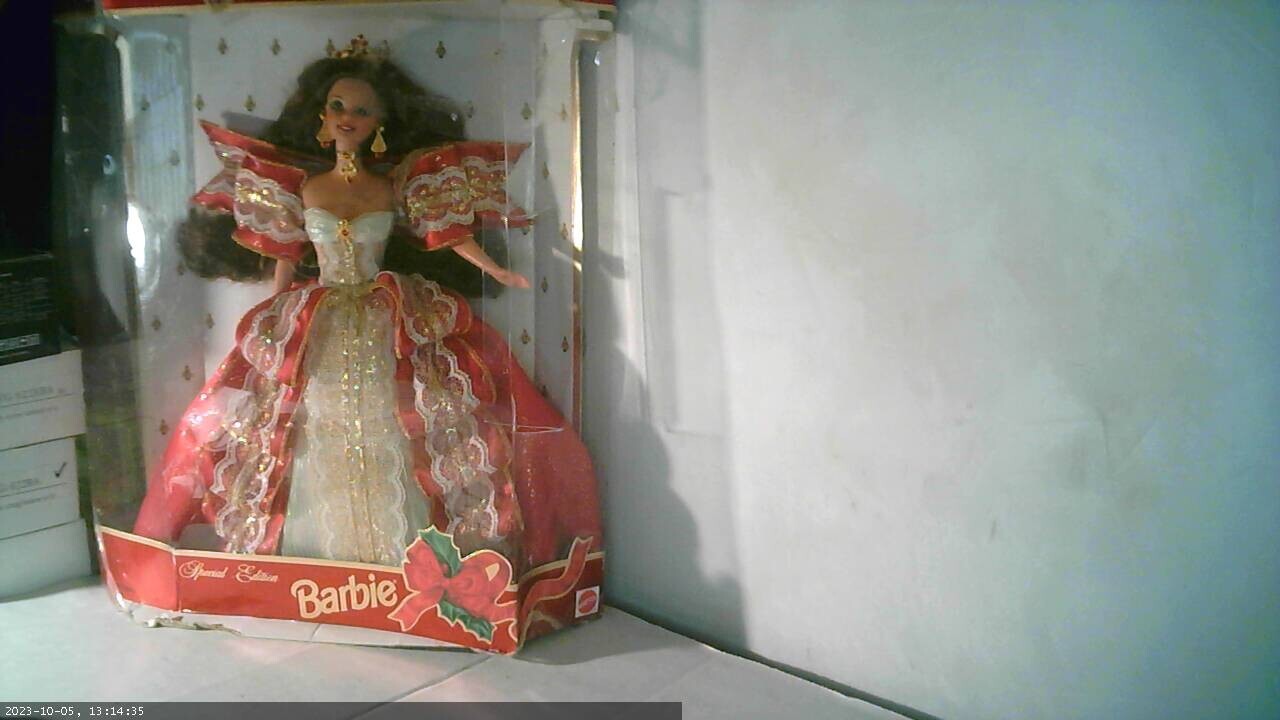 Recalled Error Box 1997 Happy Holidays Barbie Special Edition NIB HTF ...