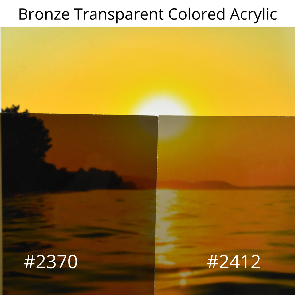 Transparent Colored Acrylic Plexiglass Sheet, Choose Size, Thickness ...