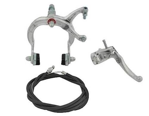 Rear Bike Brake Caliper V Brakes Alloy MX Old School BMX Brake Set ...