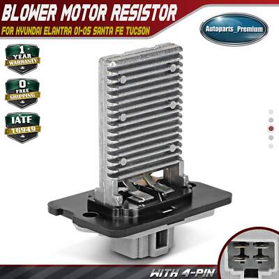 HVAC Blower Motor Resistor for Hyundai Elantra 2001-2005 Santa Fe ...