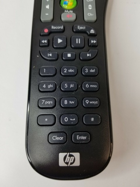 OEM HP Rc6 IR MCE Media Center Remote Control for Microsoft Windows XP ...