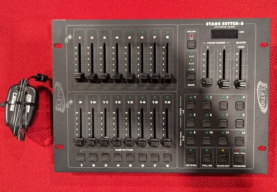 Elation Stage Setter 8 16CH DMX Lighting Controller Dimmer Console | eBay