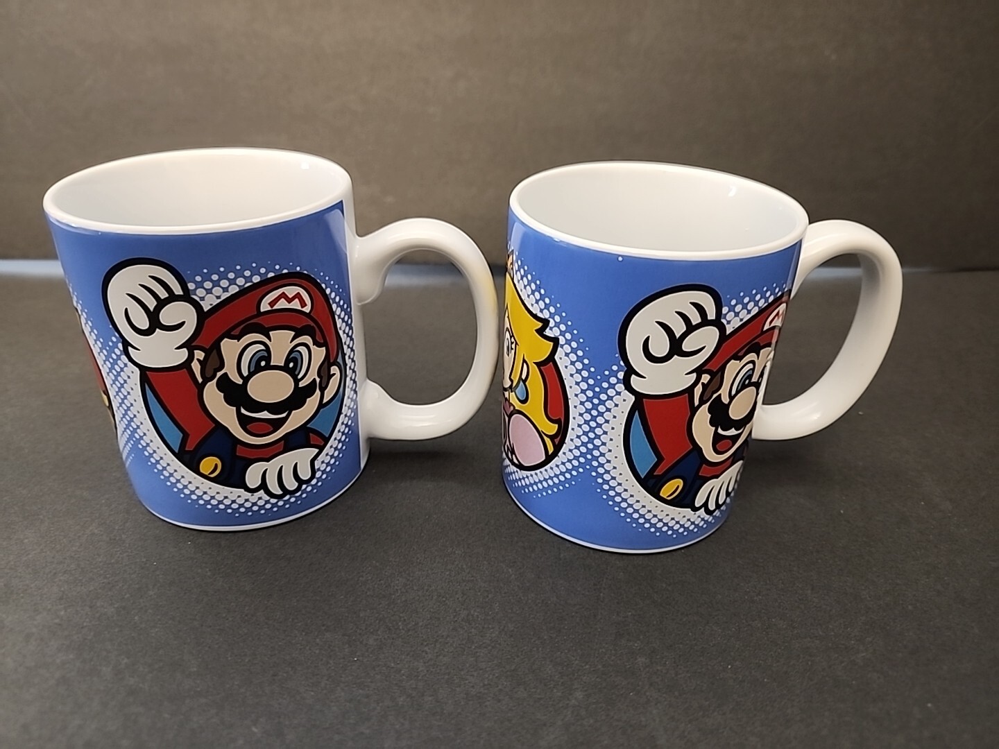 Frankford Nintendo Super Mario Mugs Set Of 2 | eBay