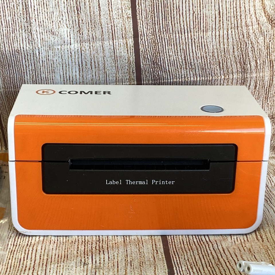 K COMER CX418 Logistics Thermal Shipping Label Printer & Multifnctn ...