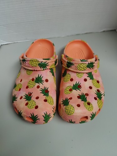 Crocs Classic Retro Pineapple Resort/Casual Shoes Womens 9 Mens 7 W 9 M ...