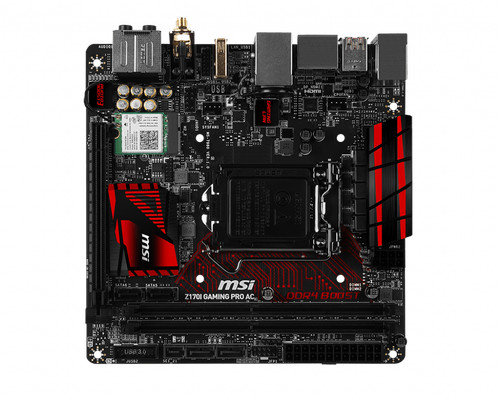 MSI Z170I GAMING PRO AC Motherboard Intel Z170 LGA 1151 DDR4 Mini-ITX ...