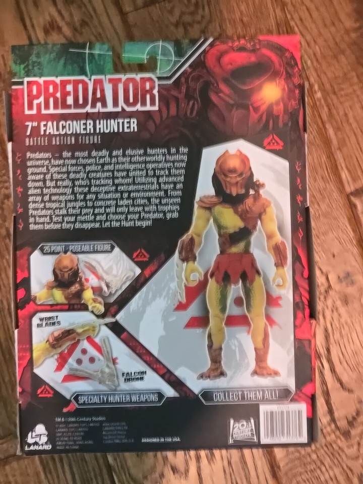 2022 Lanard Toys Predator Falconer Hunter 7” Action Figure Series 2 | eBay