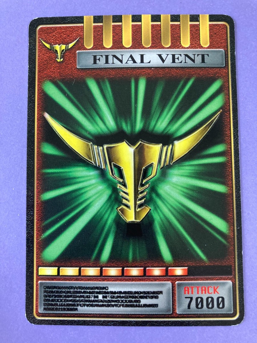 Final Vent Kamen Rider