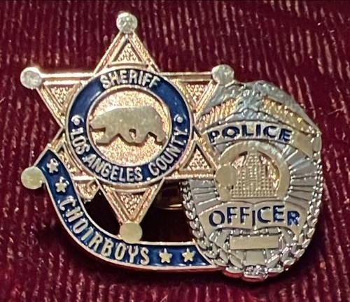 Los Angeles sheriff LASD choir boys motorcycle ride event PIN | eBay