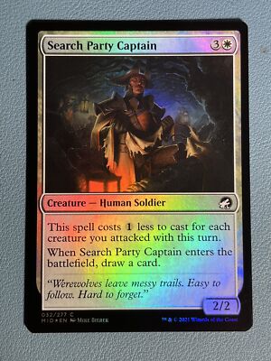 MTG Search Party Captain Foil Innistrad MID NM | eBay