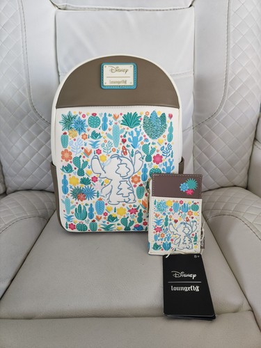 Loungefly Disney Lilo & Stitch Cacti Embroidered Mini Backpack ...