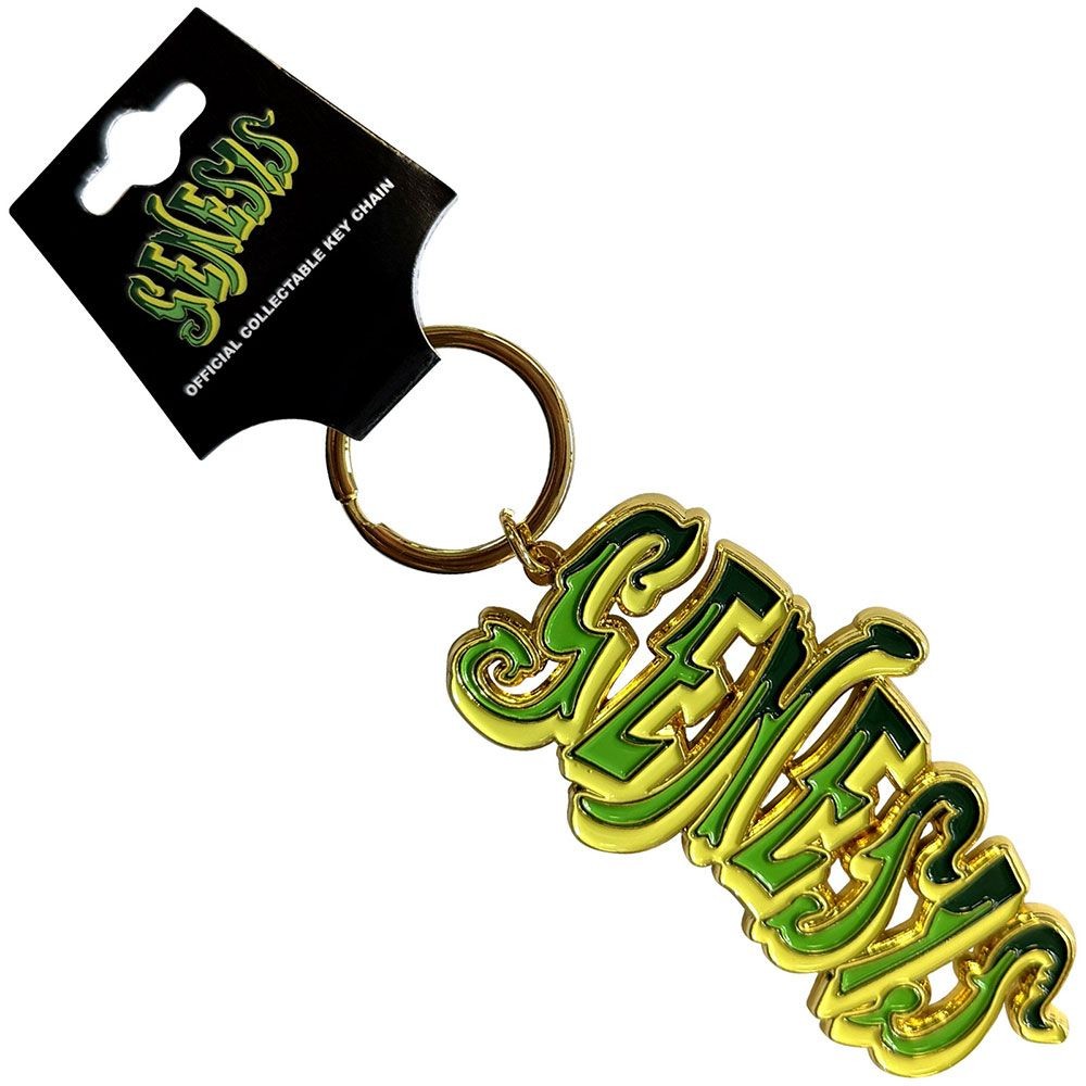 Gadget - Genesis: Rock Off - Green Classic Logo Keychain Rock Off ...