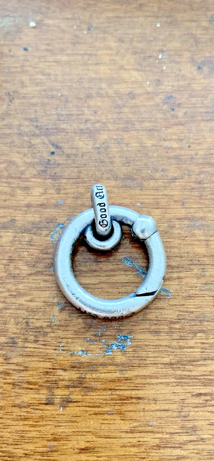 RaRe Good Art Hlywd Spring Ring w/Extra Bale - Sterli… - Gem