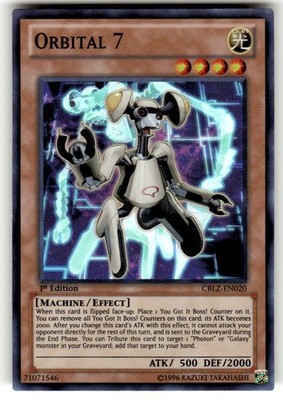 Orbital 7 CBLZ-EN020 Cosmo Blazer 1st Edition Super Rare NM | eBay