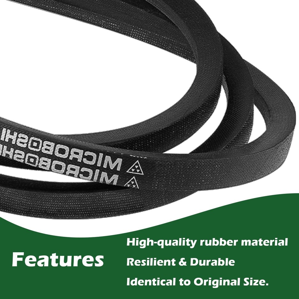 Lawn Mower 48" Deck Drive Belt for John Deere GX21833 GX20571 D140 D150 ...