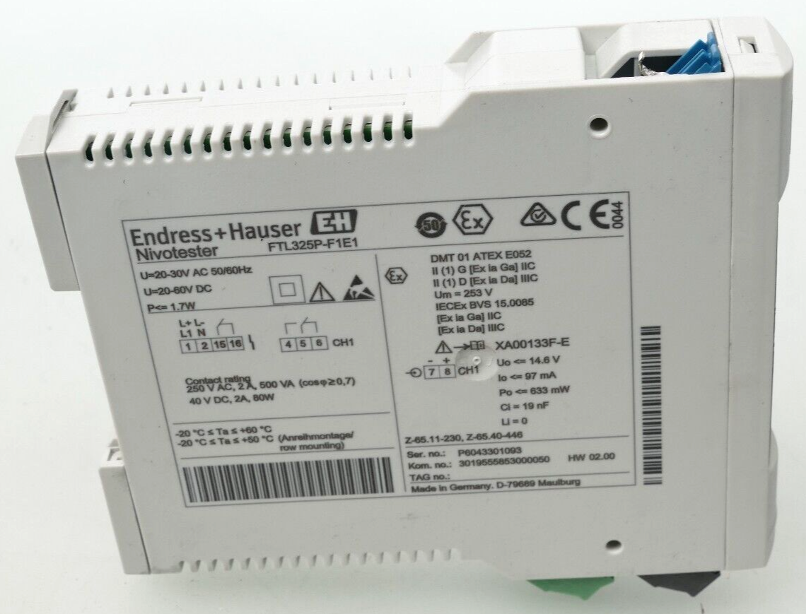 Endress+Hauser Nivotester FTL325P-F1E1 | eBay UK