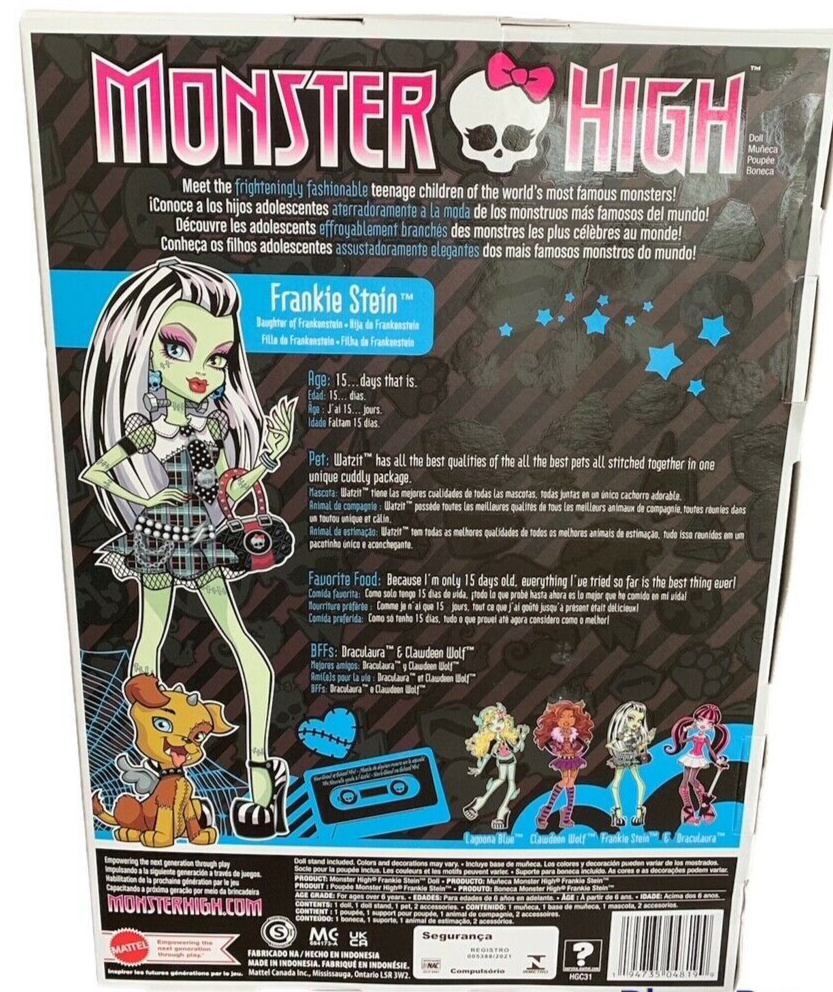 Monster High Frankie Stein Y Draculaura Frankie Stein 💙 A Character