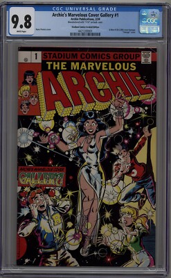 ARCHIE'S MARVELOUS COVER GALLERY #1 CGC 9.8 LIMITED EDITION ARCHIE ...