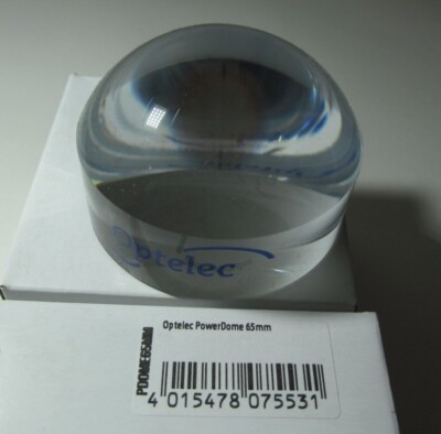 OPTELEC POWERDOME 65mm 1.8x DOME MAGNIFIER DESKTOP PAPERWEIGHT LOW ...