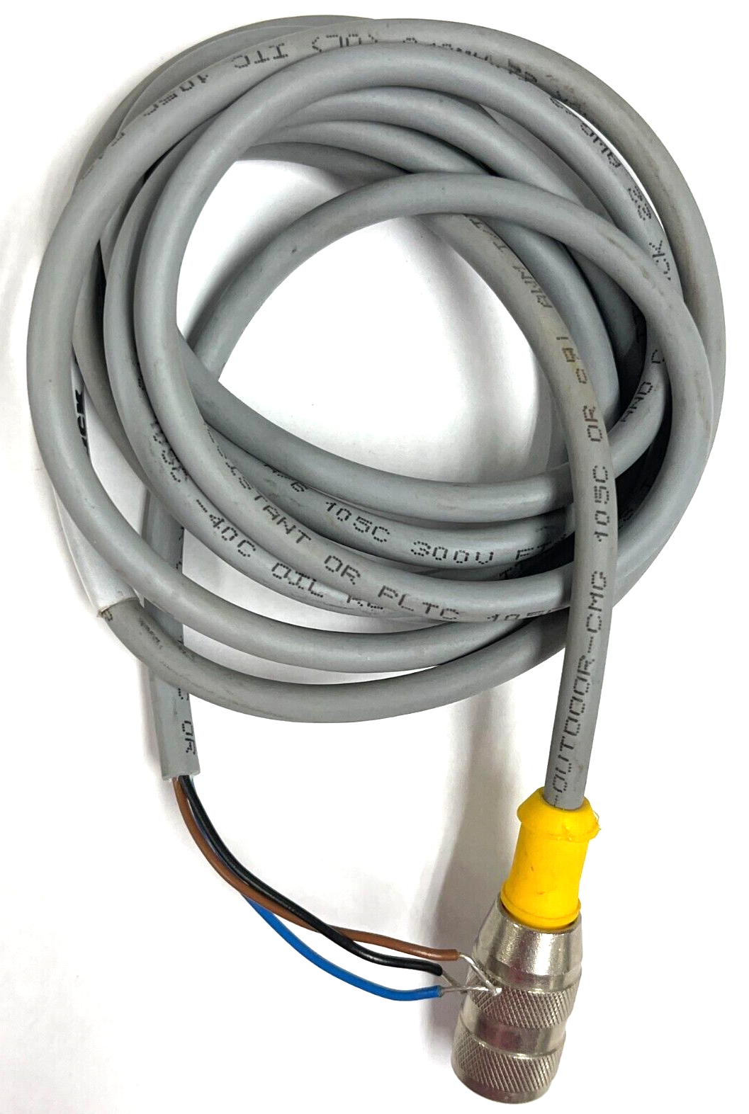 TURCK CORDSET RK 4T-2 20AWG 3 CONDUCTORS APPROX. 6.5' CORD LENGTH | eBay