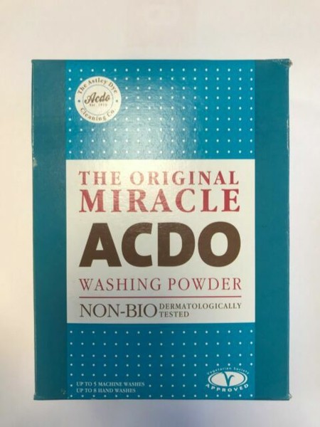 Acdo The Original Miracle Washing Powder Non-biological Gentle on ...