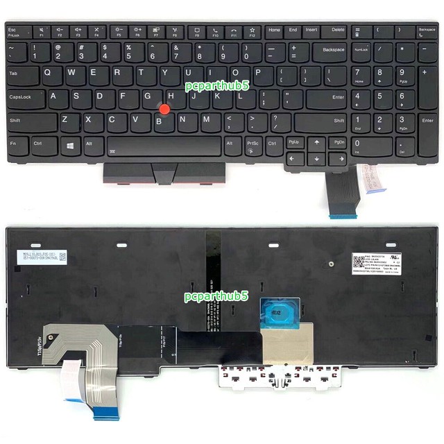 Genuine Lenovo ThinkPad T15p P15v US Backlit Keyboard 5N20X22880 for ...