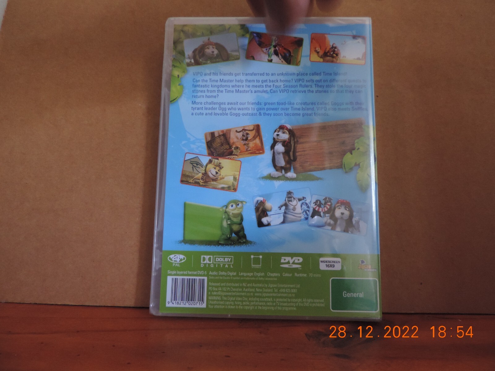 vipo the flying dog adventures of time island dvd rare | eBay