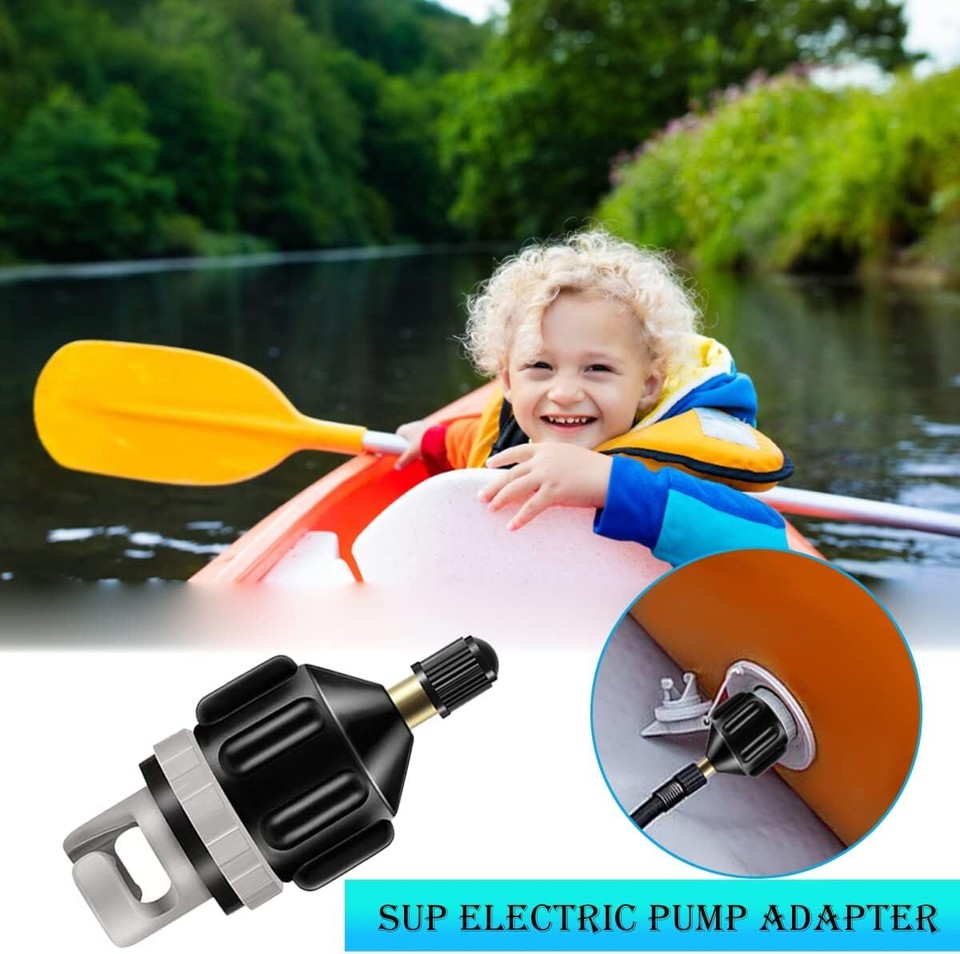 SUP Pump Adapter Inflatable Boat Air Valve Adaptor Paddle Board for ...