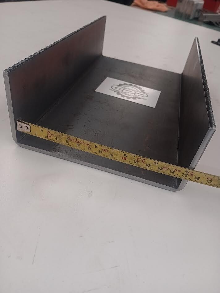 Mild Steel Channel 150mm inside 5mm Thick 285mm Long post Repair socket ...