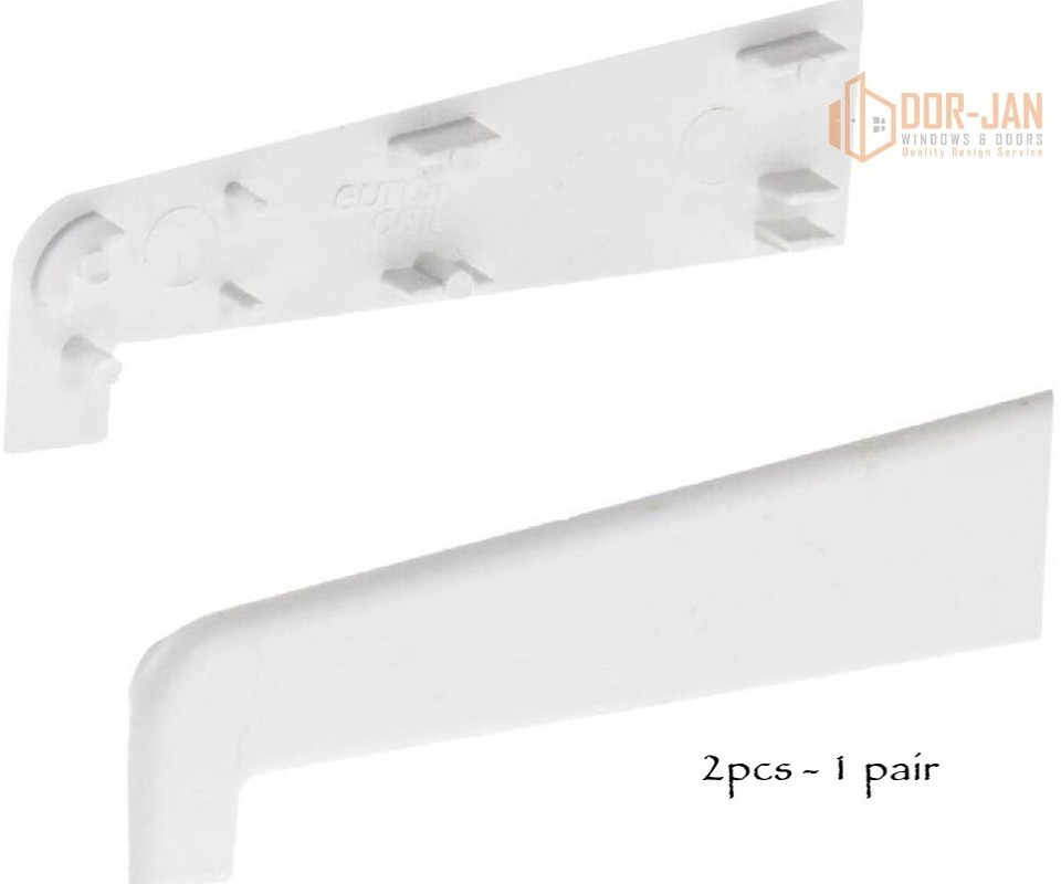 Pair of End Caps Sill /Cill Window End Caps uPVC Plastic 85mm, 150mm ...