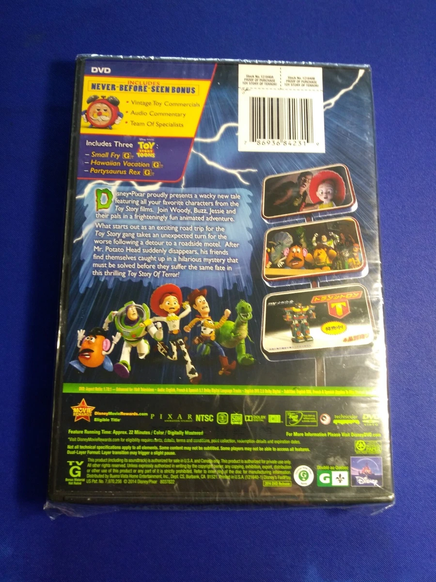 Toy Story Of Terror Dvd Cover