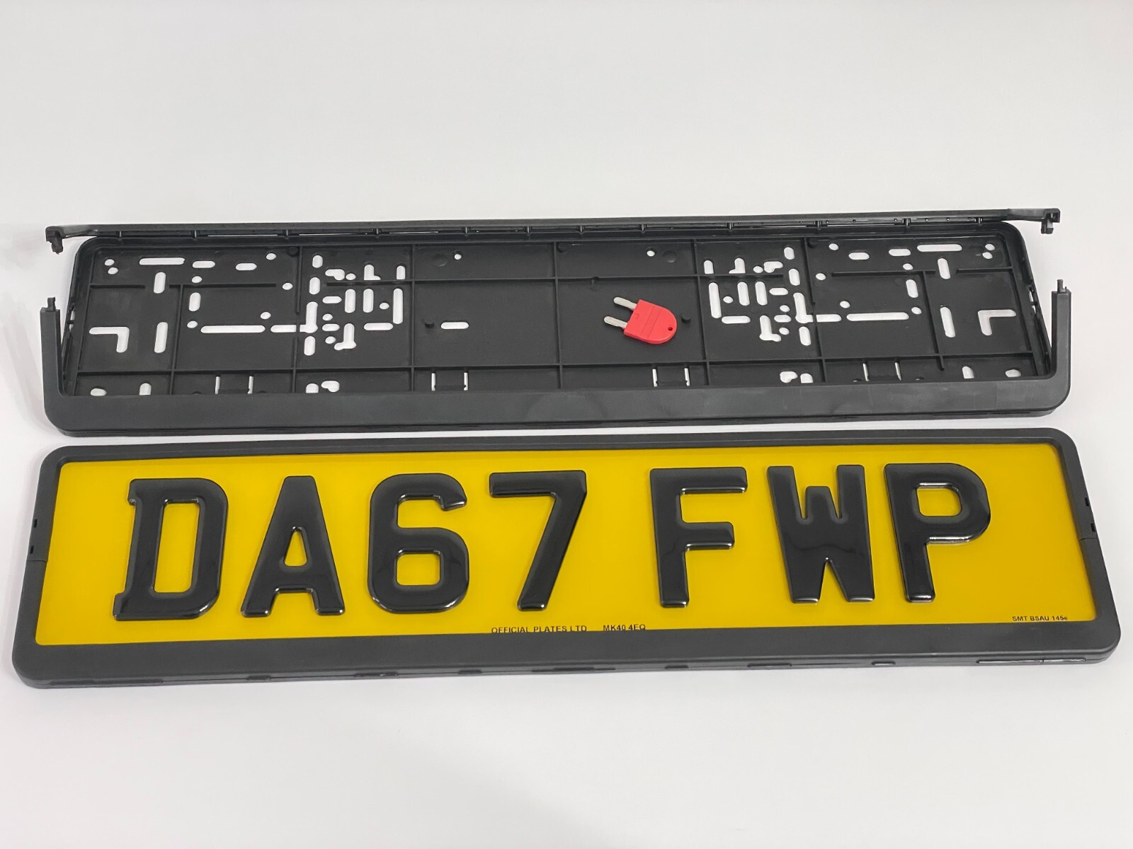 Genuine Wurth Number Plate Holders • Lockable Frame • Anti-Vibration ...