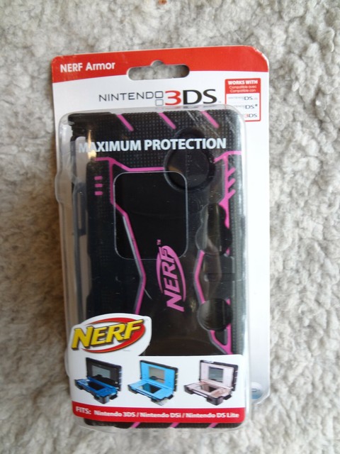 PDP NERF Triple Armor Case for Nintendo 3ds DSi and DSLITE - Blue for ...