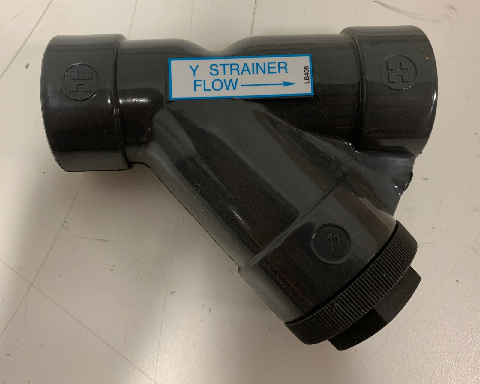 Hayward 1" Y Strainer Threaded 1/32" Mesh PVC YS10100T YS10100T - 1 ...