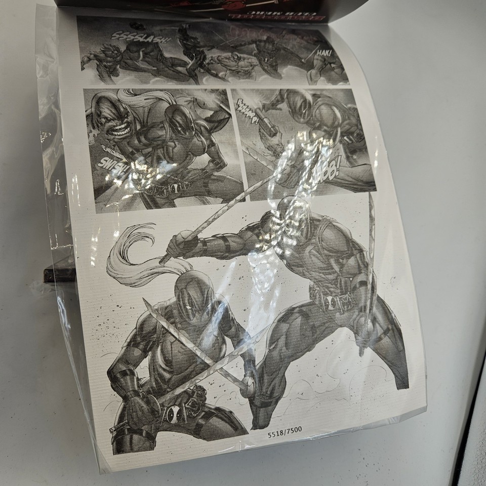 Deadpool Club Merc Lot Collection Marvel Print Pencils Pencil Shapener ...