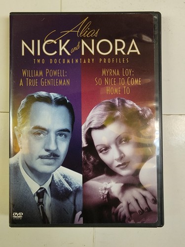 Alias Nick and Nora - Two Documentary Profiles (DVD, 2005, Full Screen ...