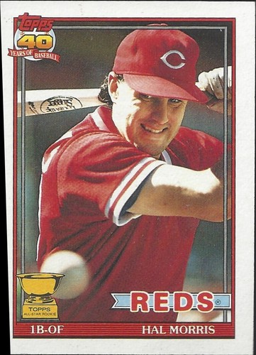 1991 Topps #642 Hal Morris NearMint | eBay