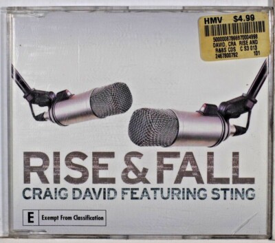 Craig David Featuring Sting – Rise & Fall - CD Sent Tracked | eBay ...