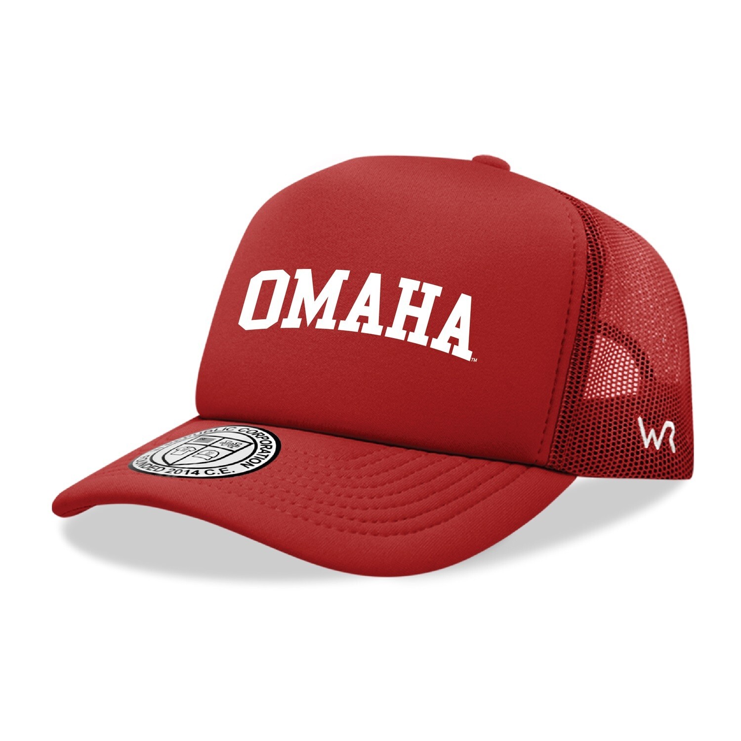 University of Nebraska Omaha Mavericks UNO Trucker Mesh Snapback Game ...